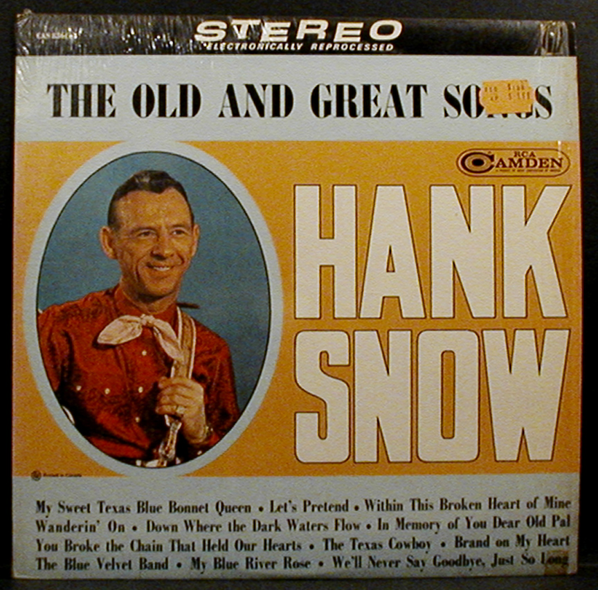Barry's Discs: Hank Snow